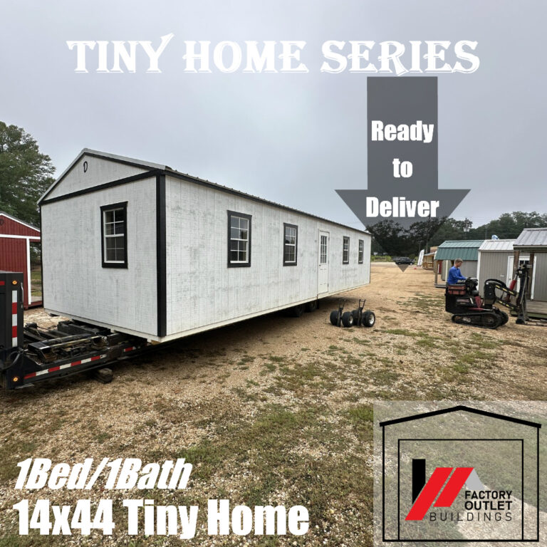 14x44 GSX Tiny Home 240588 1BR-1Ba Finished & Delivered - Tiny Homes ...