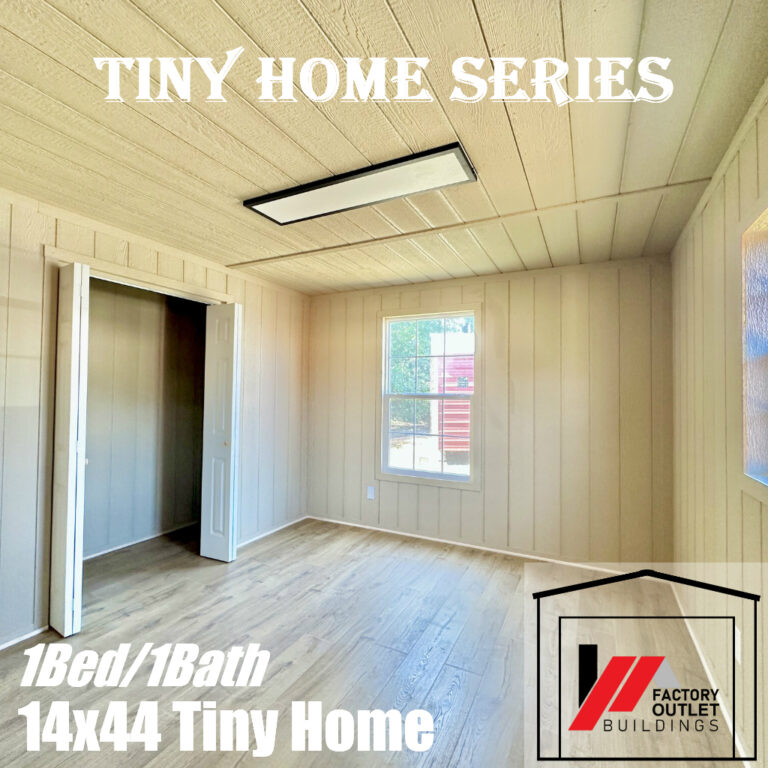 14x44 GSX Tiny Home 240588 1BR-1Ba Finished & Delivered - Tiny Homes ...